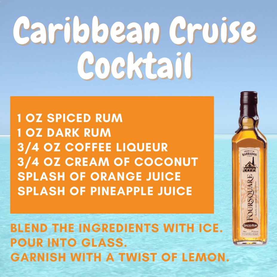 Caribbean Cruise Cocktail - Barbados Happy Hours